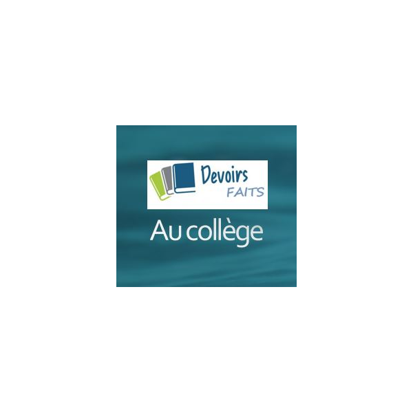 Devoirs faits : 2020-2021 - Collège Edouard Quéau